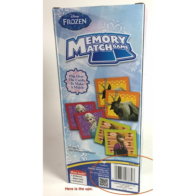 Disney Frozen Memory Match Game - Walmart.com