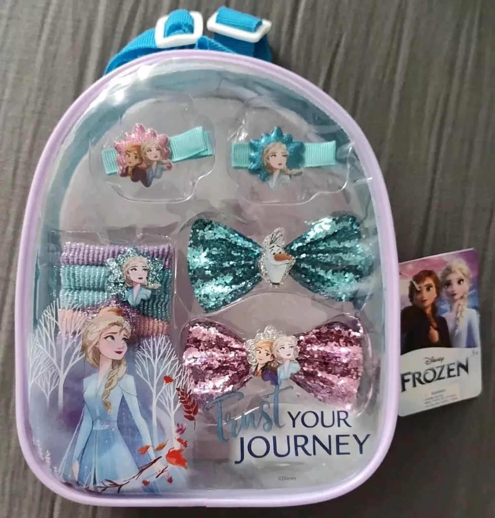 Disney Frozen Mini Backpack With Hair Accessories - Walmart.com