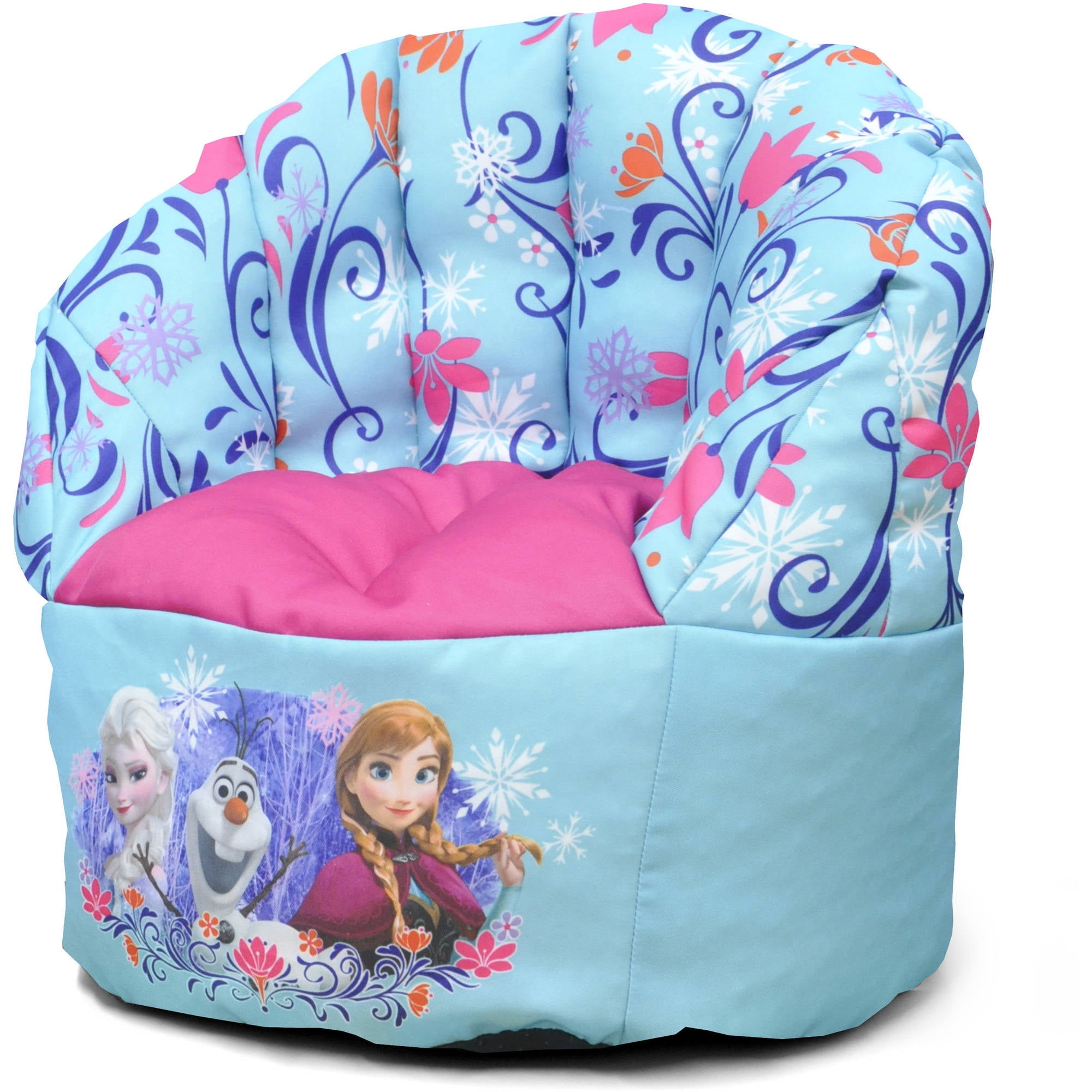 Disney Frozen Mini Bean Bag Chair, Blue - Walmart.com