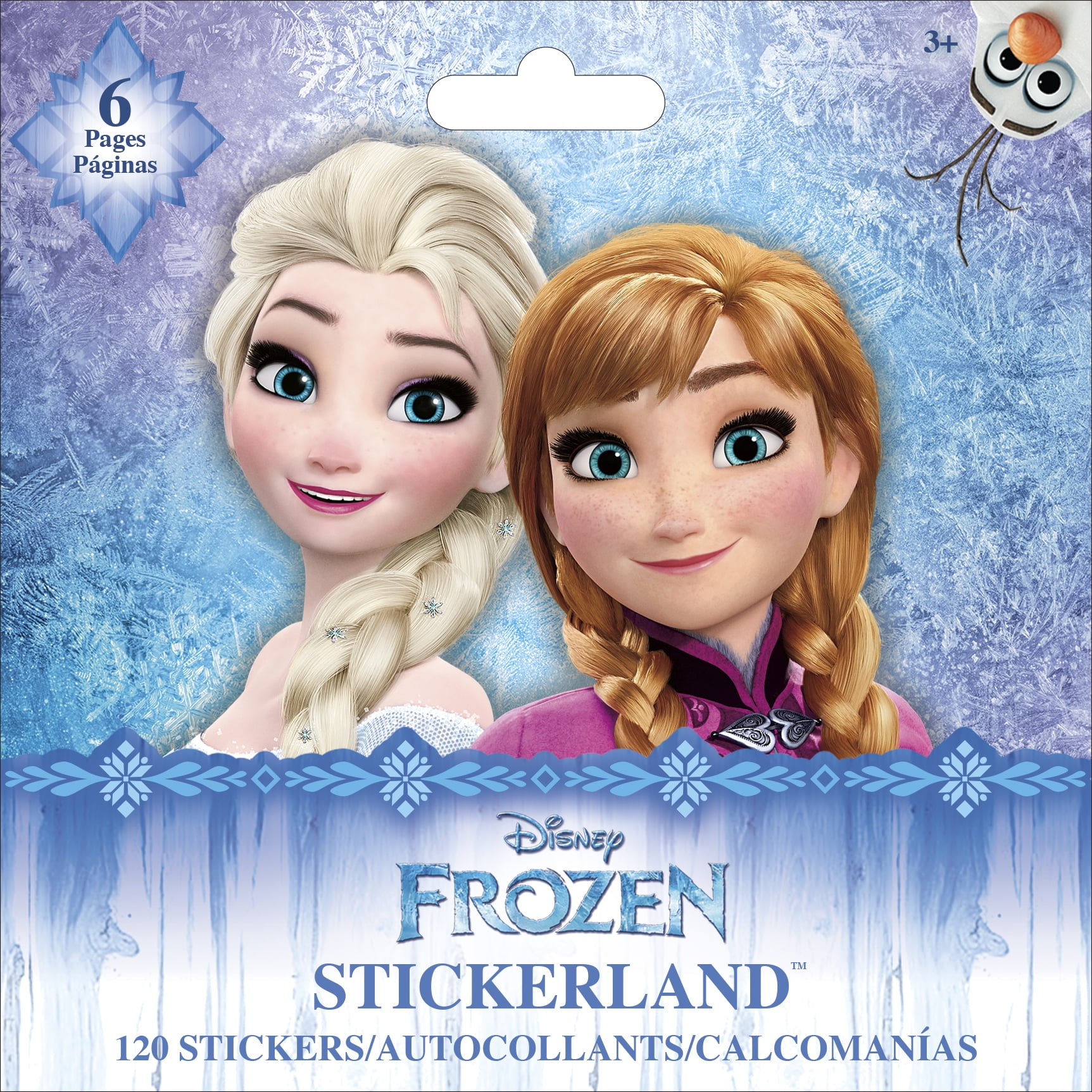Disney Frozen Mini Stickerland Pad - 6 page - Walmart.com