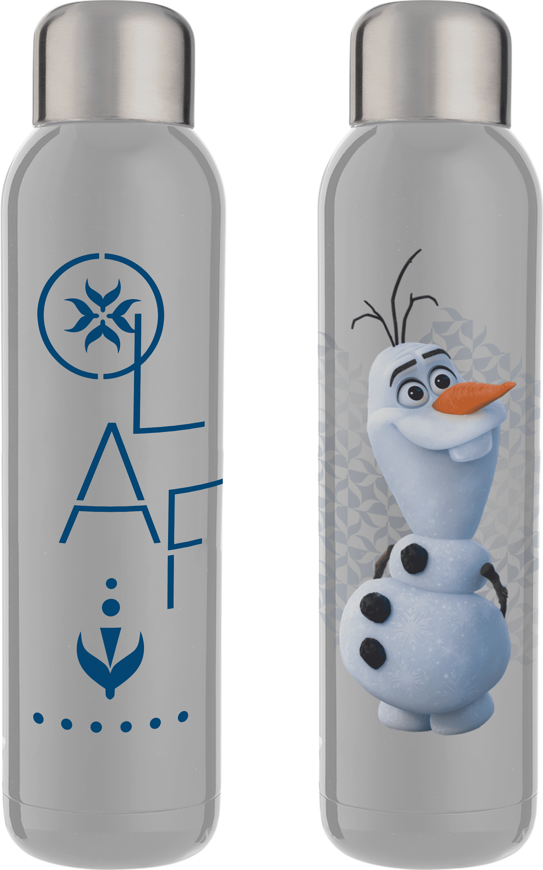Disney Frozen Movie Olaf Character 22 Oz. Stainless Steel Water Bottle ...
