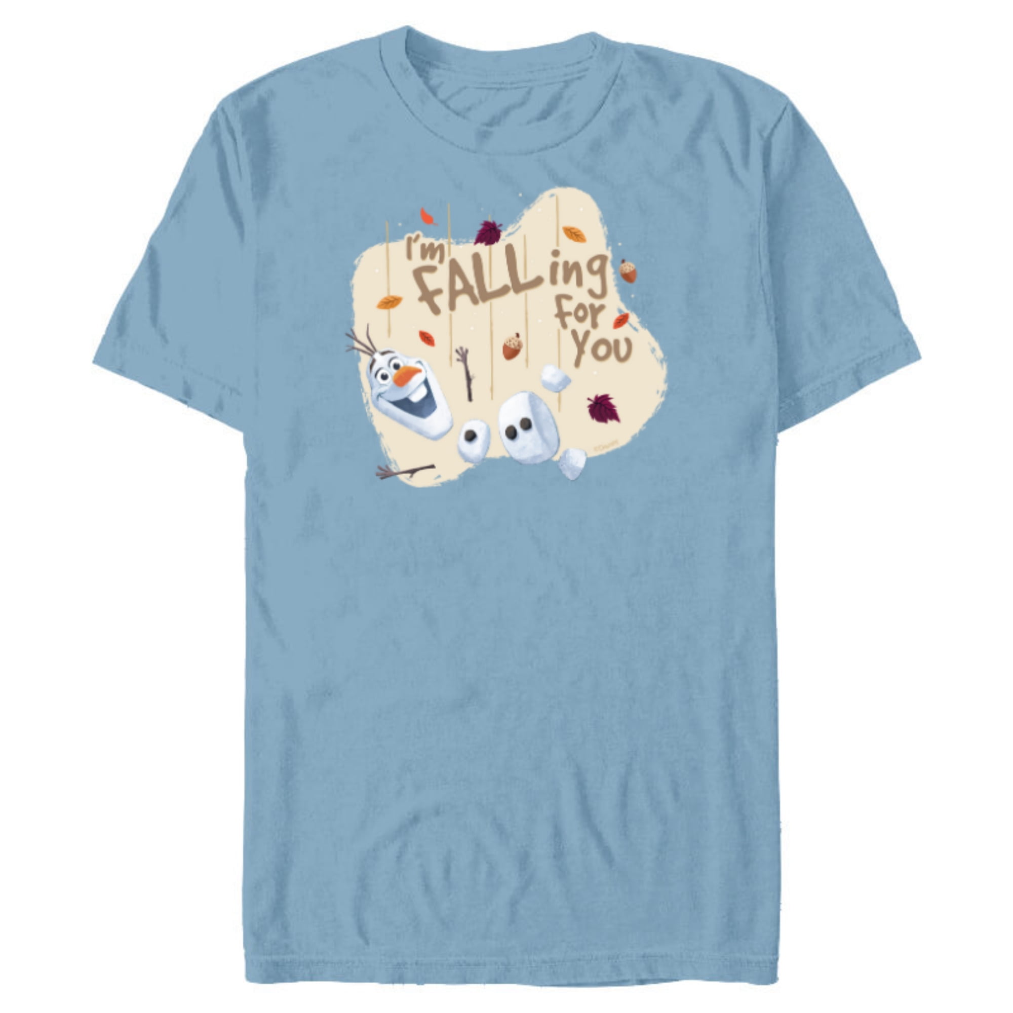 Disney Frozen Olaf Autumn Fall Funny “I’m FALLing for You” - Short ...