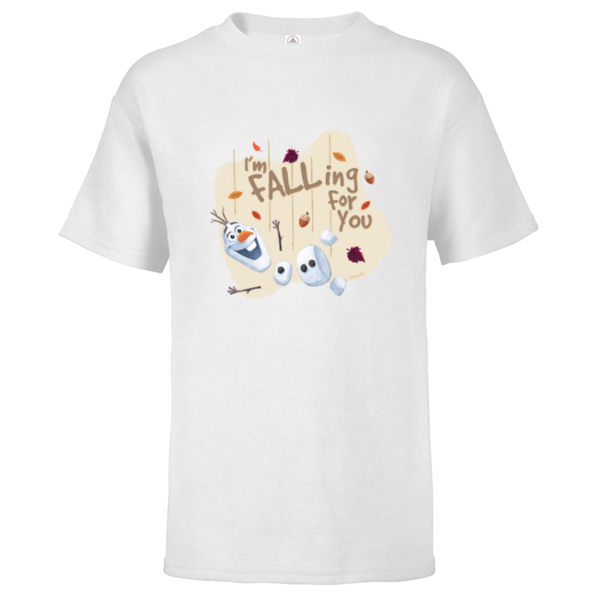 Disney Frozen Olaf Autumn Fall Funny “I’m FALLing for You” - Short ...