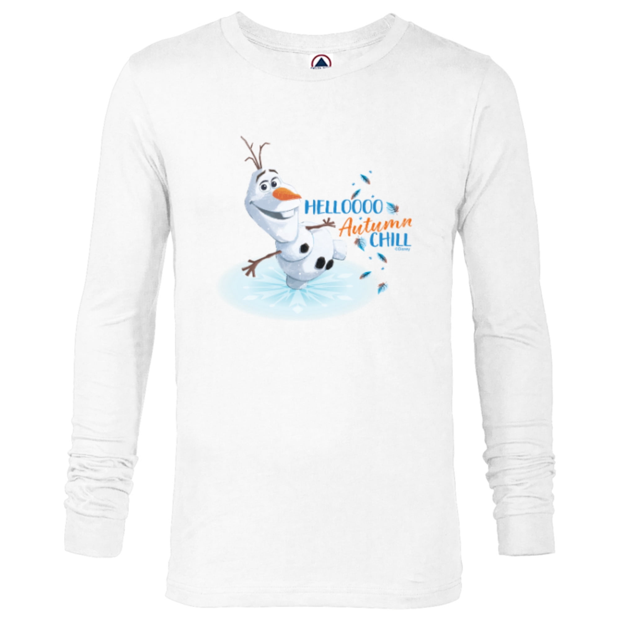 Disney Frozen Olaf Fall Funny “Helloooo Autumn Chill” - Long Sleeve T ...