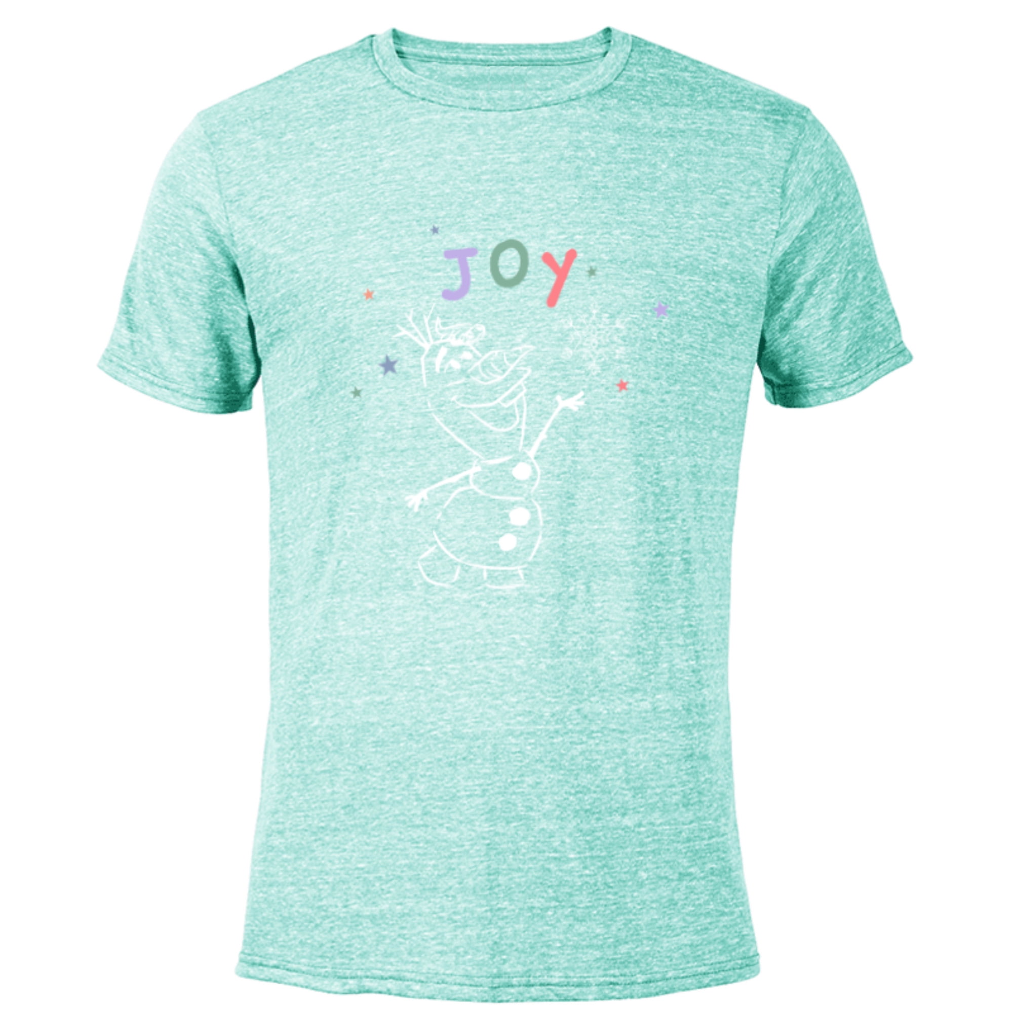 Disney Frozen Olaf Holiday Joy - Short Sleeve Blended T-Shirt for ...