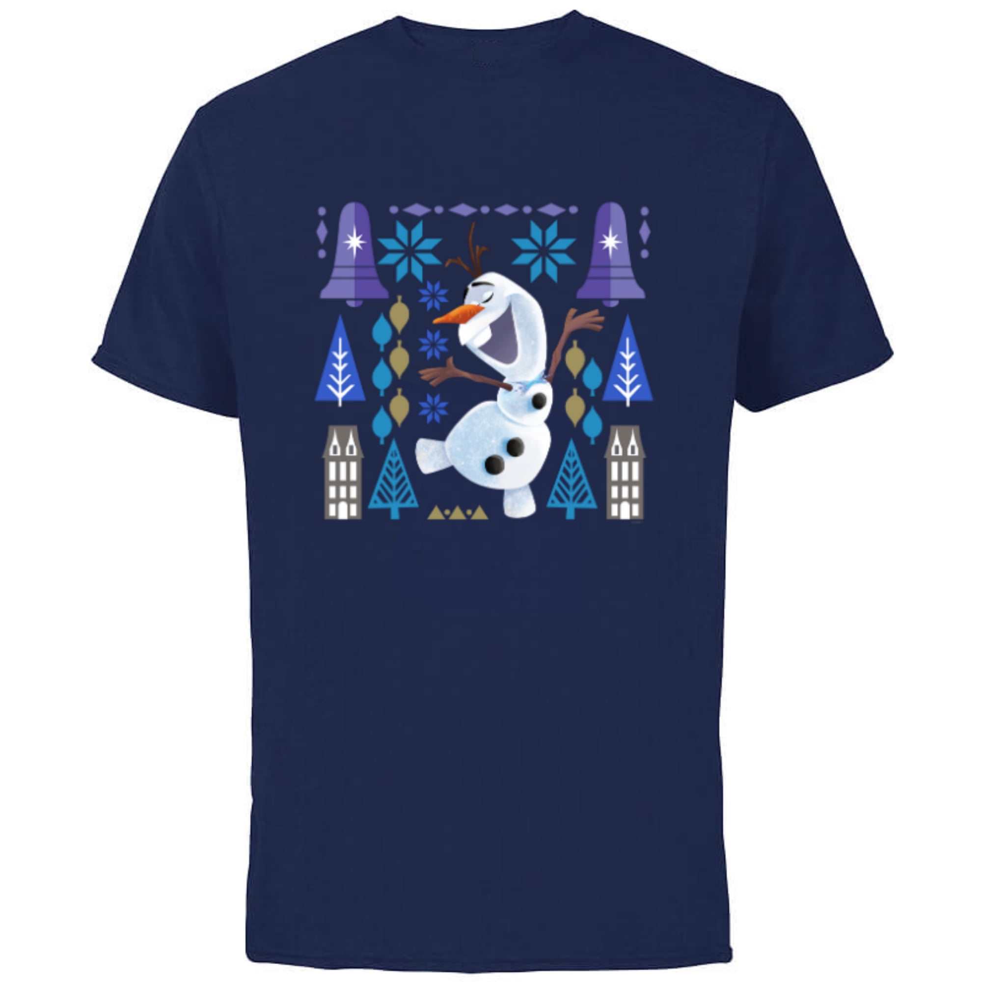 Disney Frozen Olaf Holiday Winter Wonderland - Short Sleeve Cotton T ...