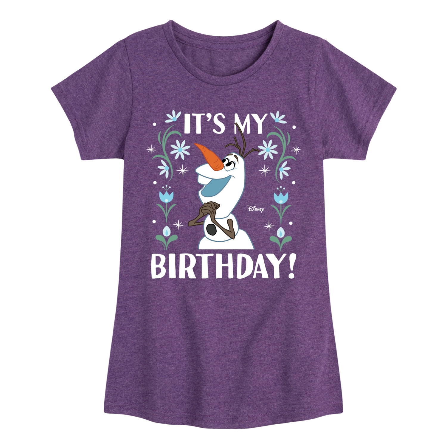 Disney Frozen - Olaf It's My Birthday - Toddler & Youth Girls Short ...
