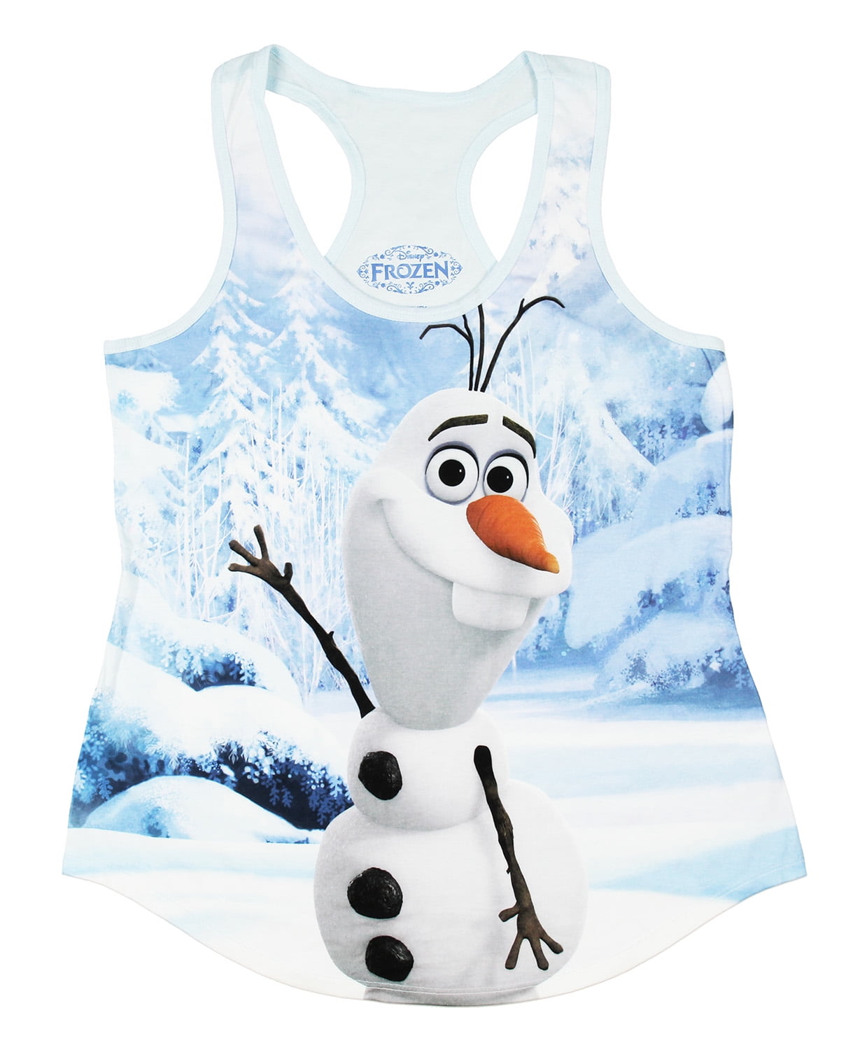 Disney Frozen Olaf Junior's Size Sublimated Tank Top Shirt - Walmart.com