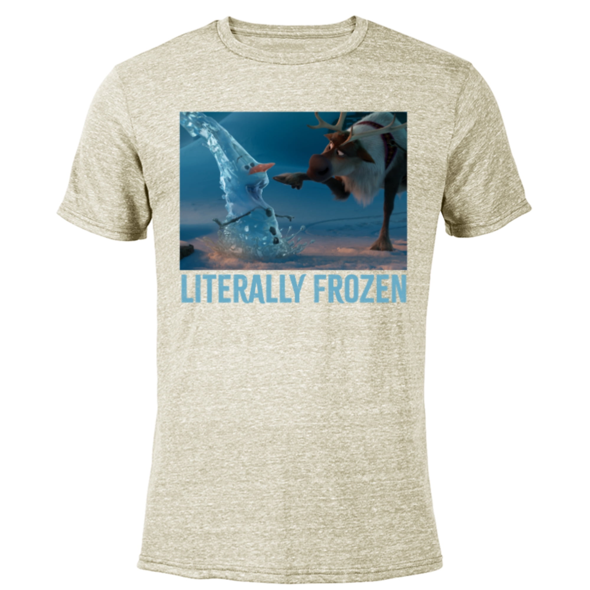 Disney Frozen Olaf and Sven Literally Frozen Meme - Short Sleeve ...