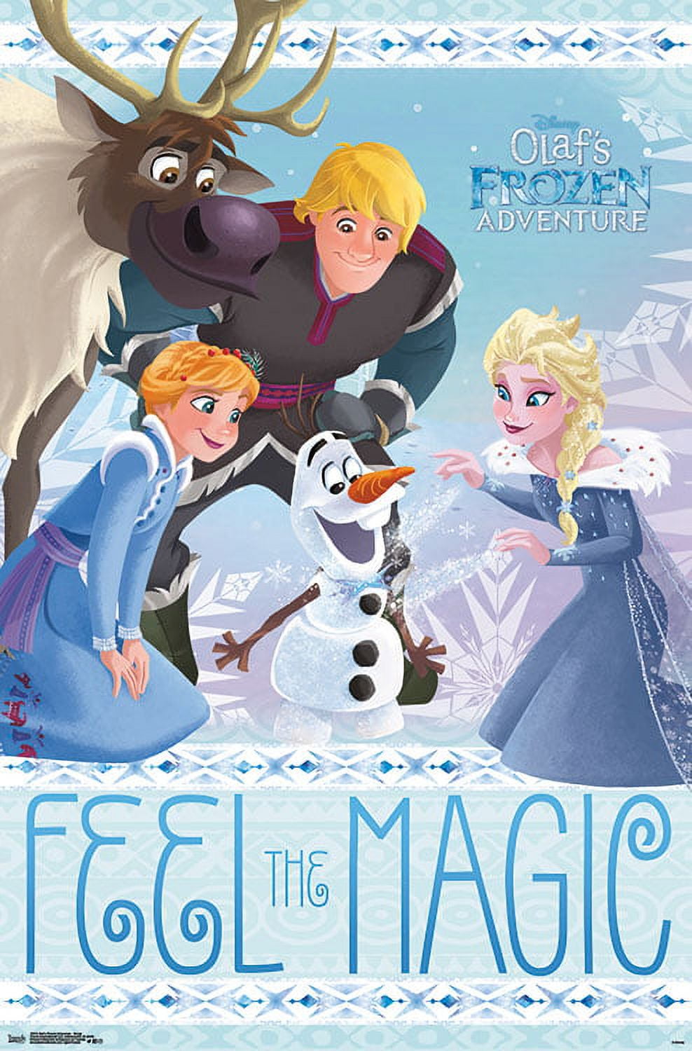 Disney Frozen: Olaf's Frozen Adventure - Elsa Wall Poster, 22.375" x 34 ...