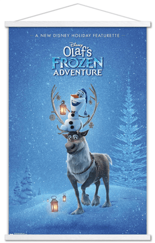 Disney Frozen: Olaf's Frozen Adventure - Teaser One Sheet Wall Poster ...
