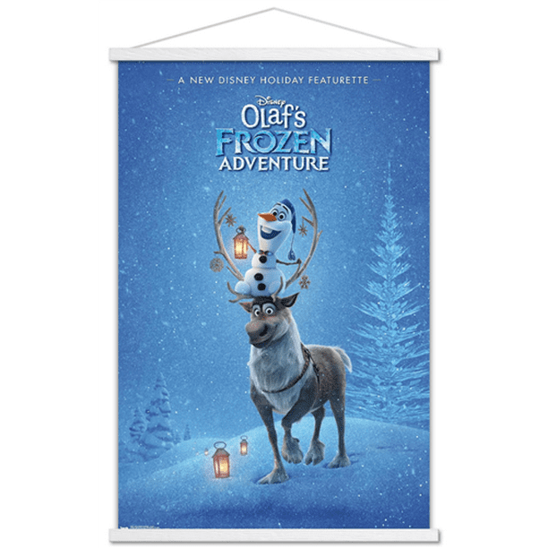 Disney Frozen: Olaf's Frozen Adventure - Teaser One Sheet Wall Poster ...