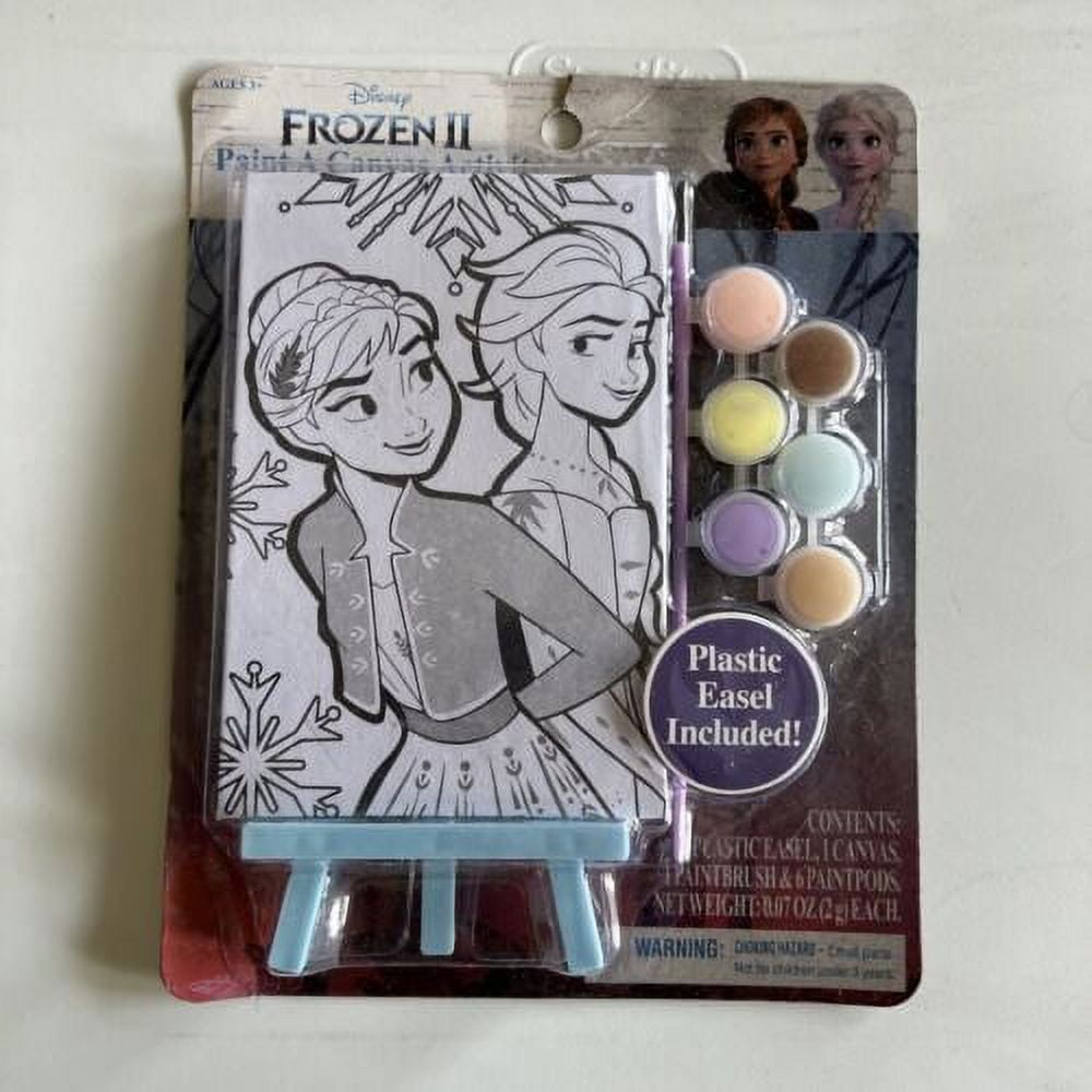 Disney Frozen Paint A Canvas Activity Painting Drawing Tara Toy ...