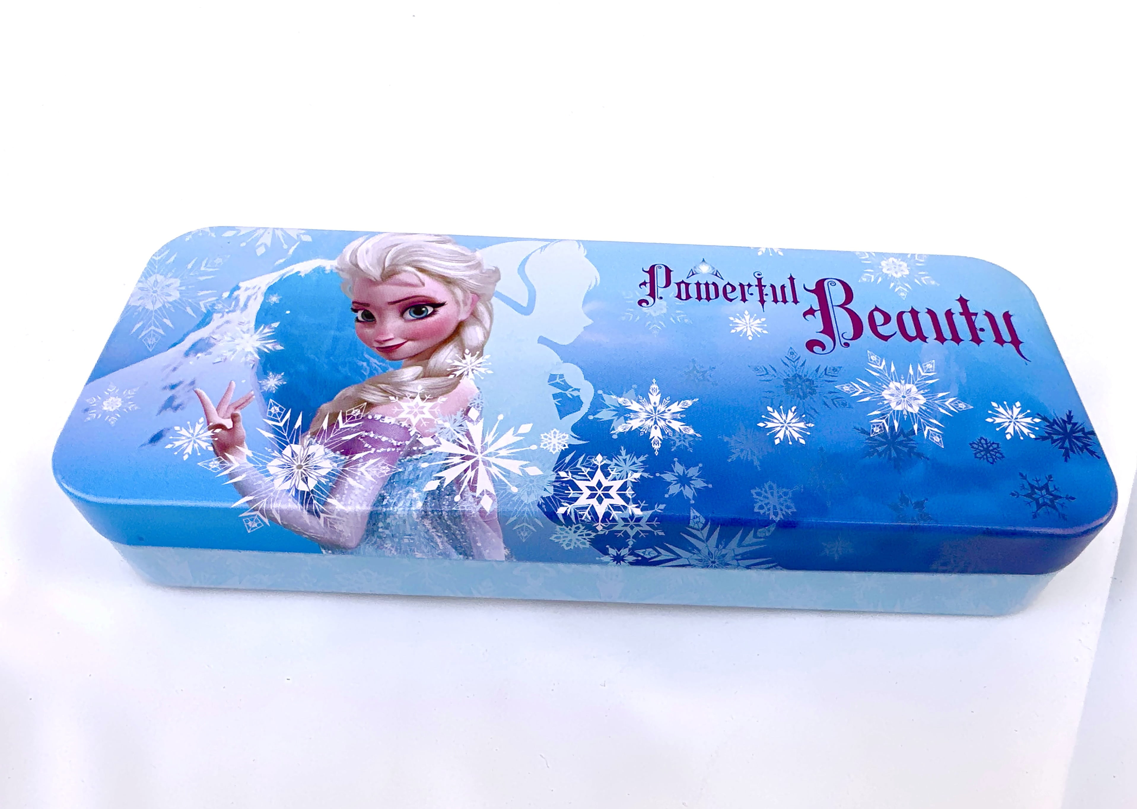 Disney Frozen Pencil Box - Powerful Beauty Princess Elsa Tin Pencil Box ...