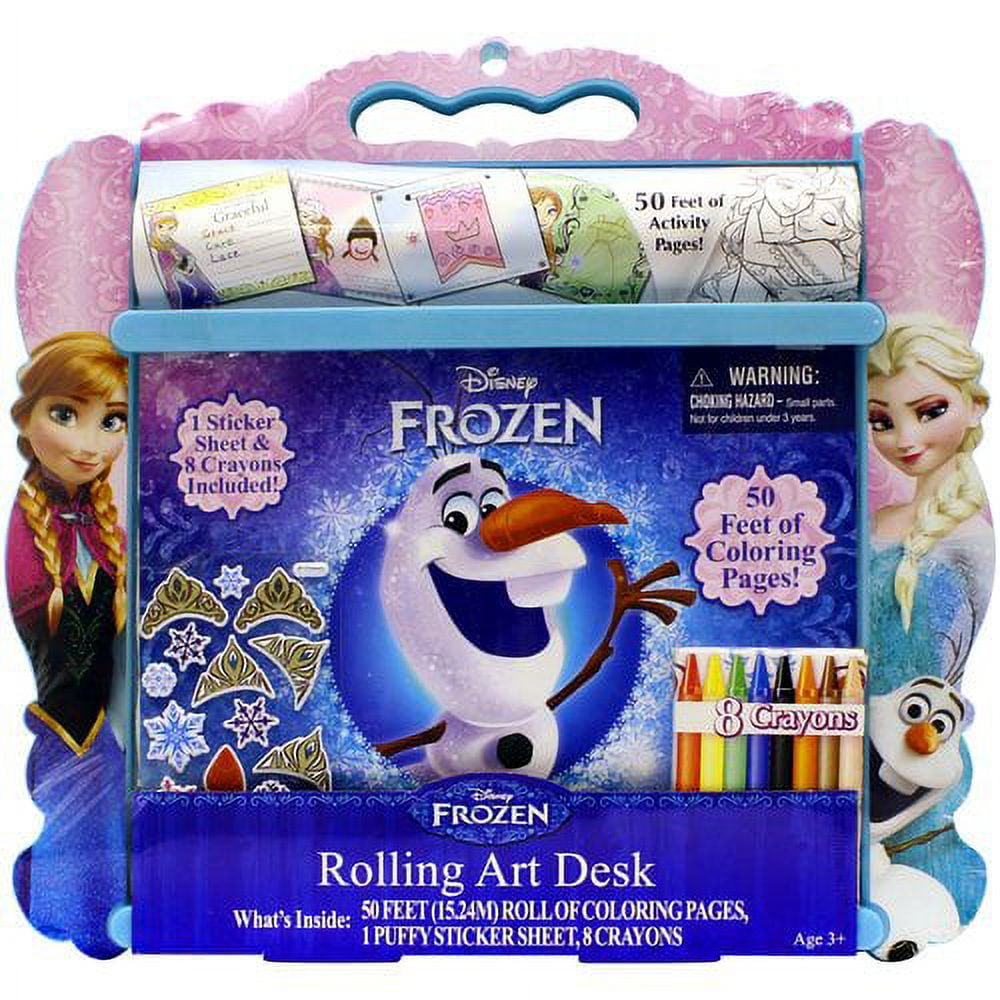 Disney Frozen Rolling Art Desk - Walmart.com