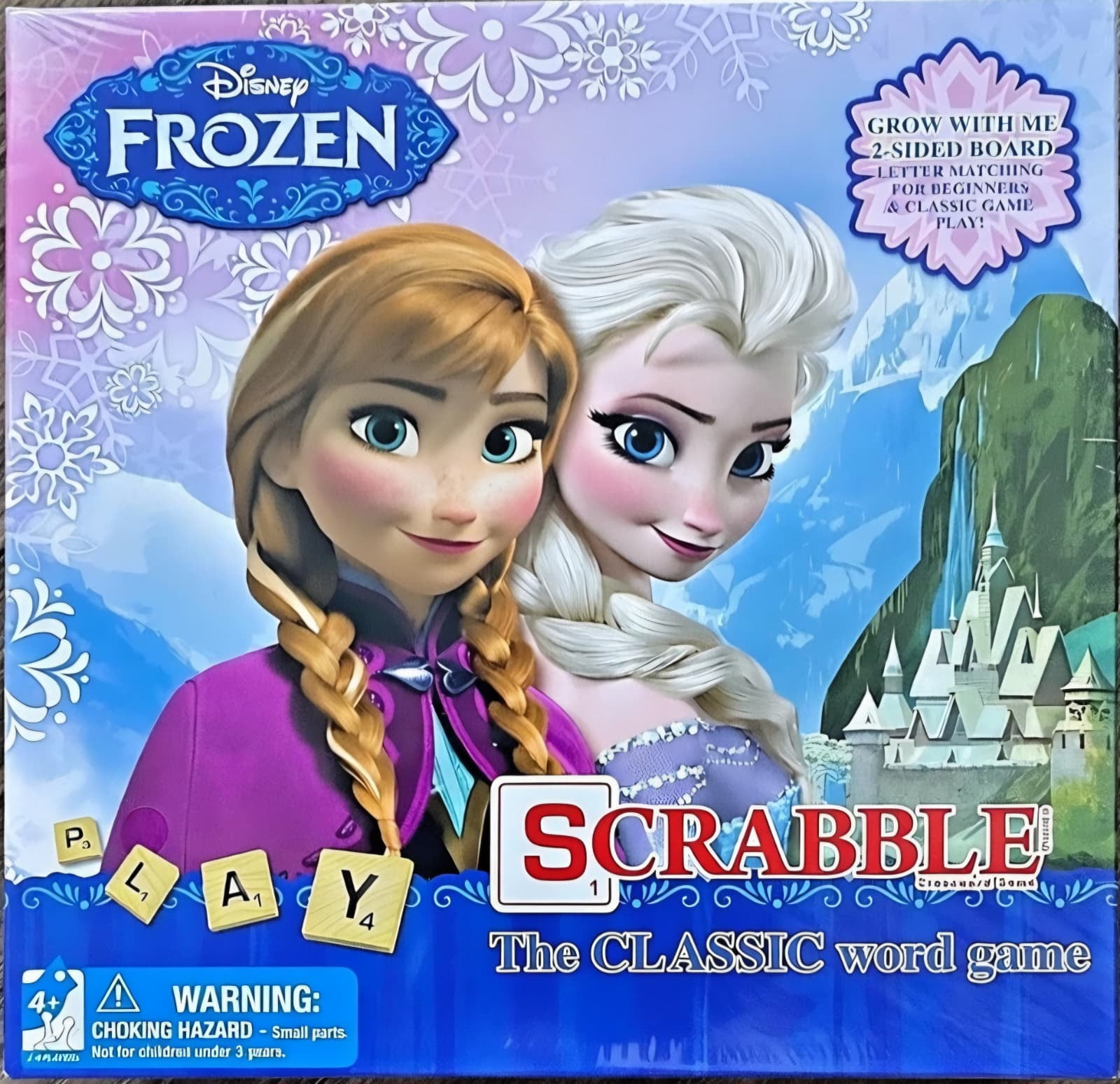 Disney Frozen Scrabble 2 Sided Board - Walmart.com