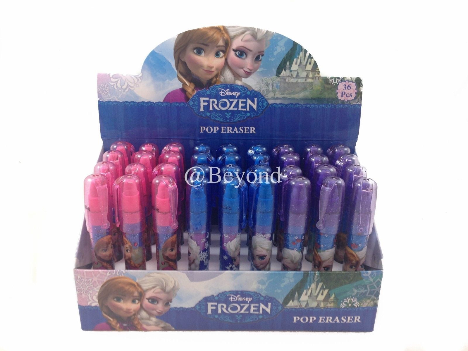 Disney Frozen Sister Anna & Elsa Pocket Pop Eraser 6 Piece - Walmart.com