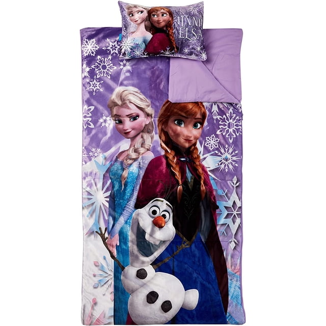 Disney Frozen Slumber Bag and Pillow Set - Walmart.com