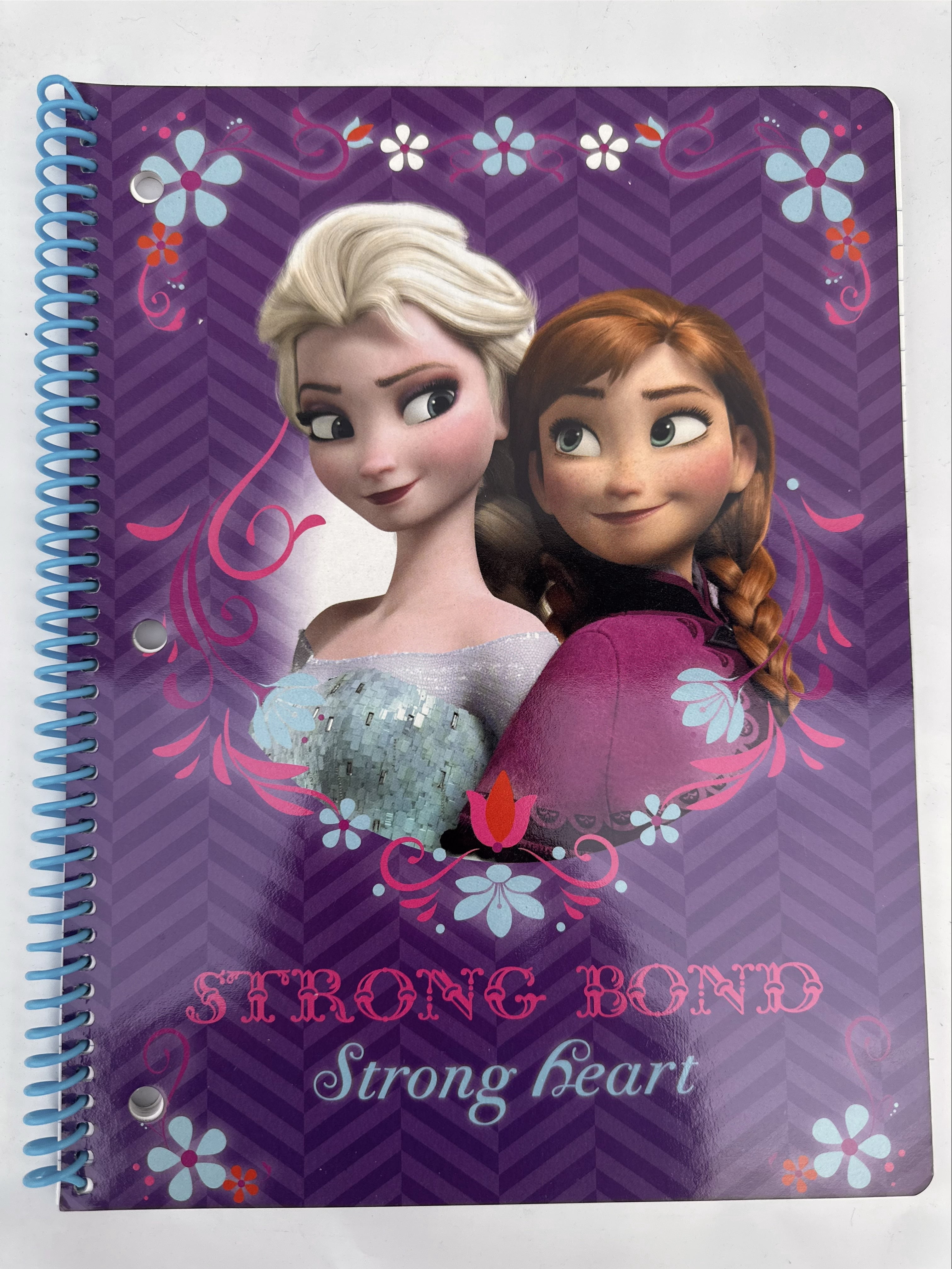 Disney Frozen Spiral Notebook, A4, College Ruled, 100 Pages, 50 Sheets ...