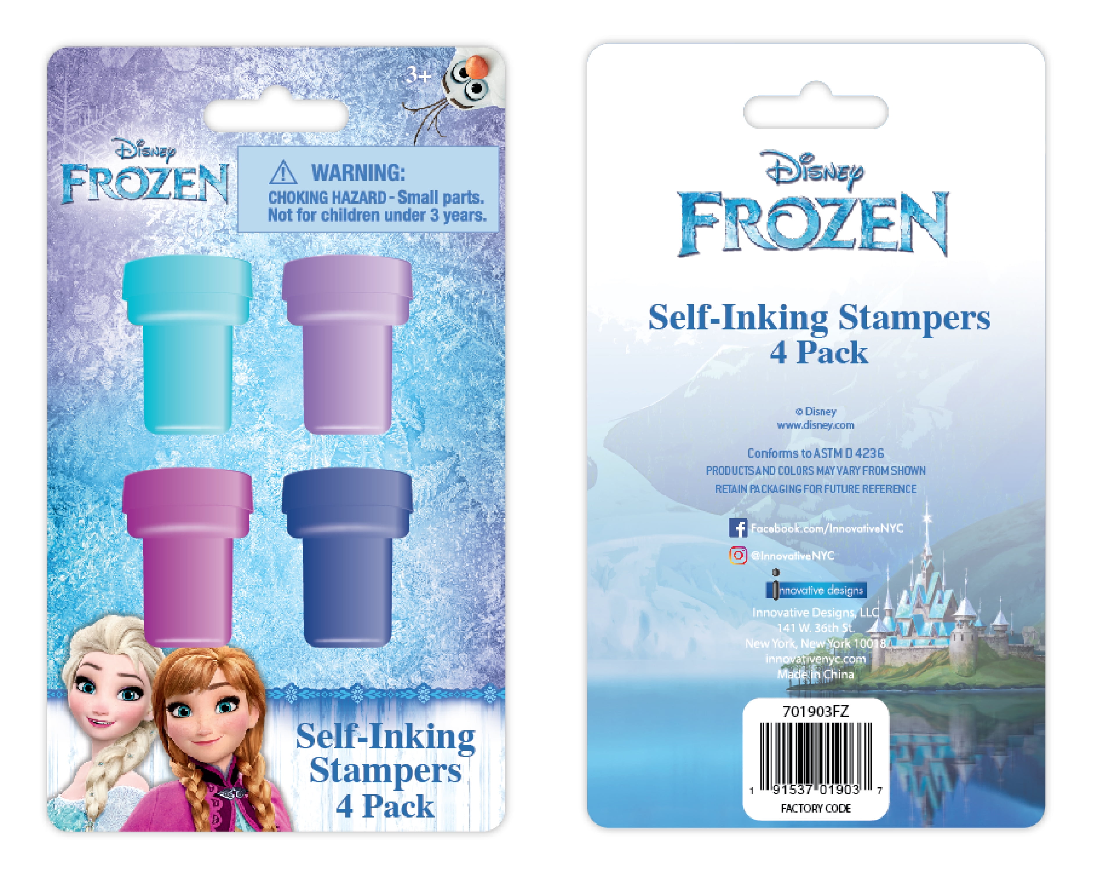 Disney Frozen Stamp, 4 Count - Walmart.com