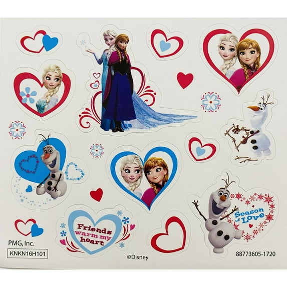 Disney Frozen Sticker Sheets 3 Sets - Walmart.com