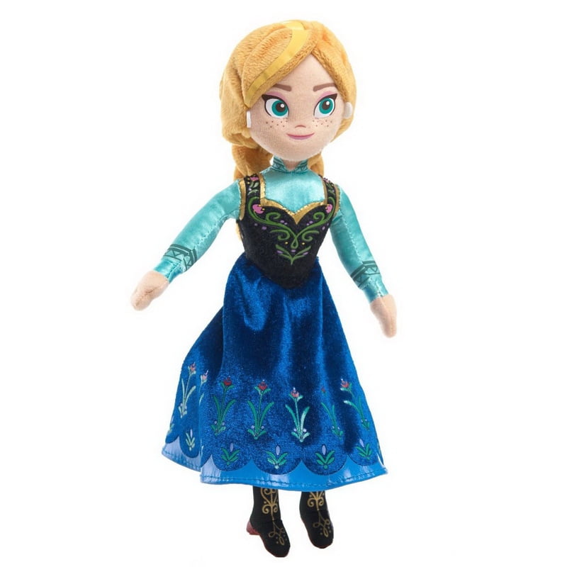 Disney Frozen Talking Bean Bag Anna 8 Plush Doll - Walmart.com
