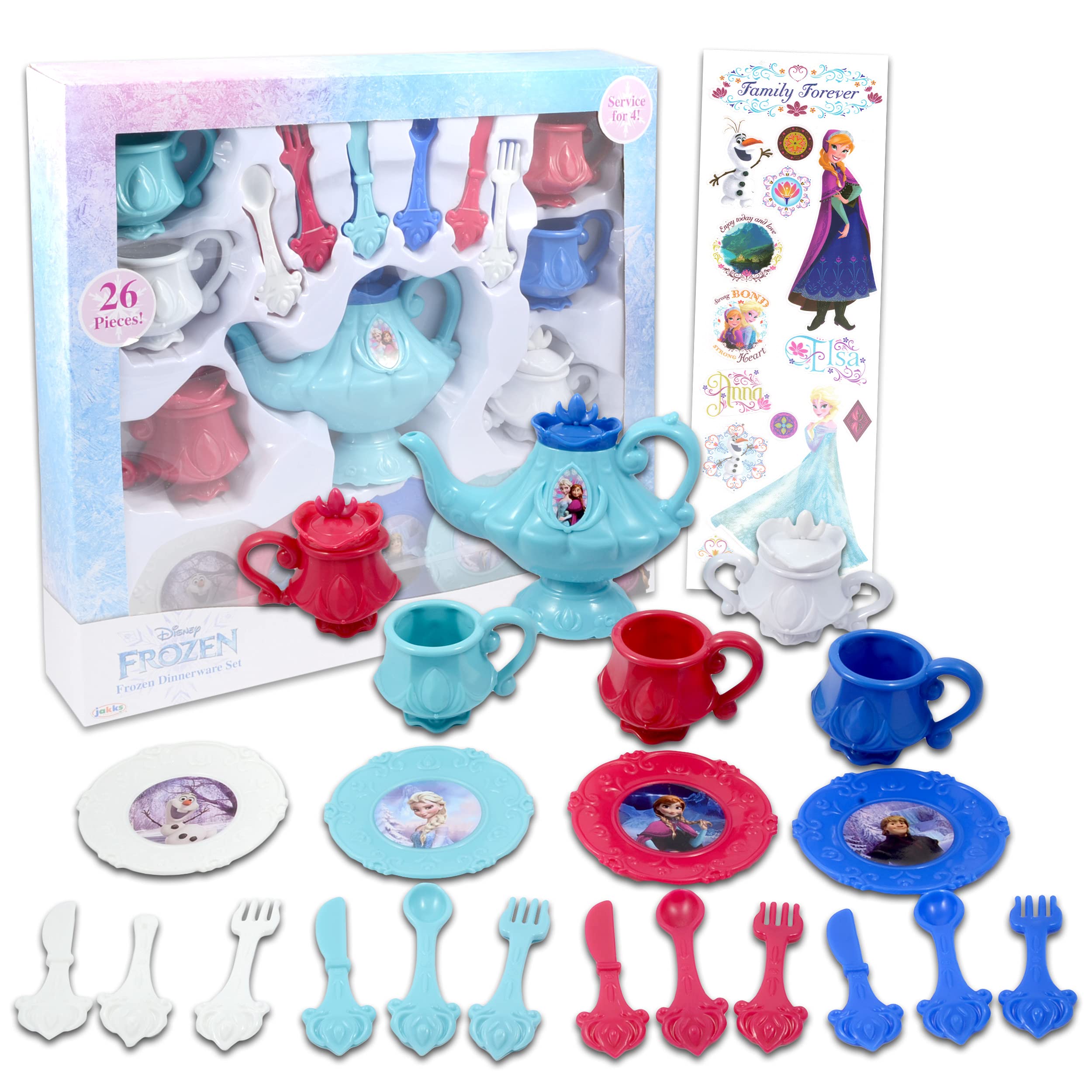 Disney Frozen Tea Set Bundle ~ 26 Pc Frozen Tea Party Decorations, Cups ...