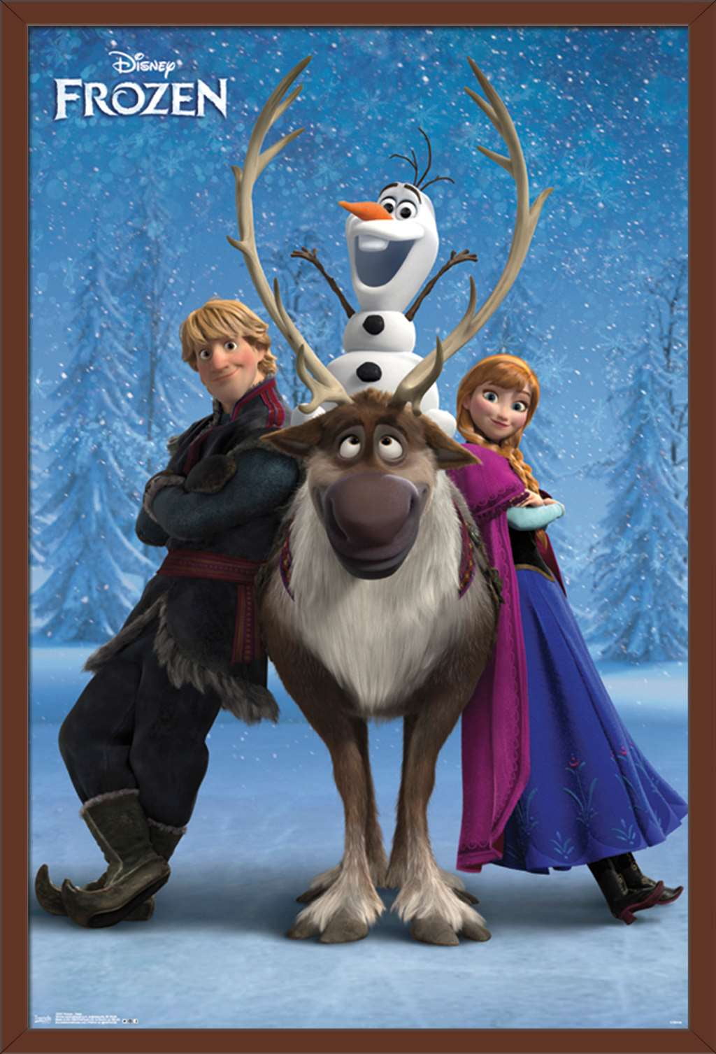 Frozen Disney Movie Poster