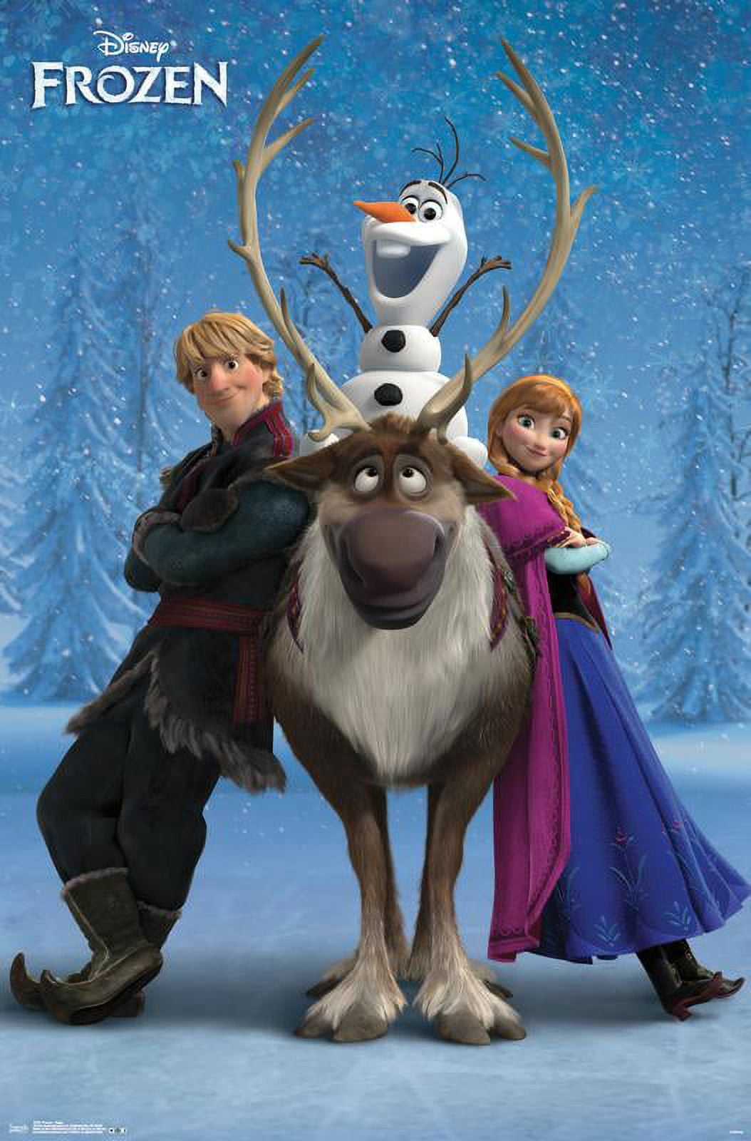 Disney Frozen - Team Wall Poster, 22.375" x 34" - Walmart.com