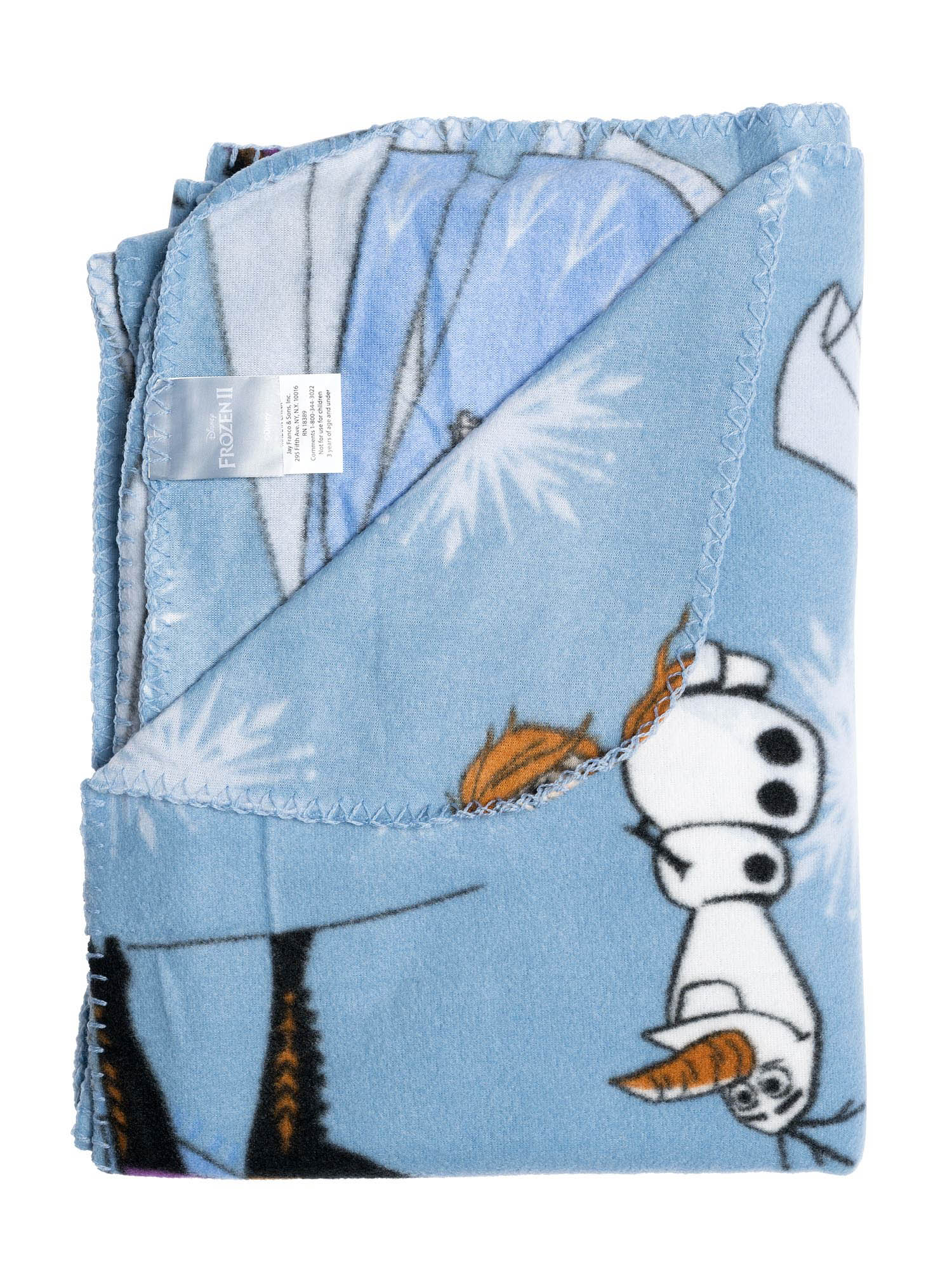 Disney Frozen Throw Blanket Anna Elsa Olaf 45" x 60" - Walmart.com