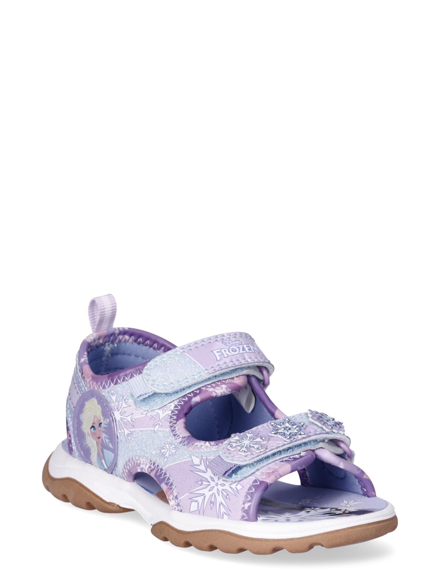 Disney Frozen Toddler Girls Anna and Elsa Sport Sandals - Walmart.com