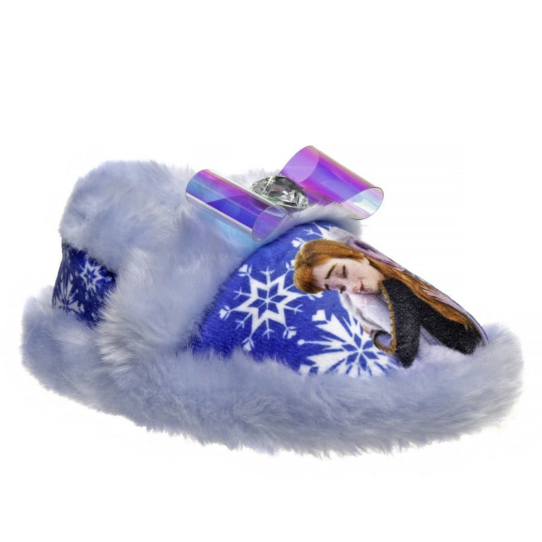 Disney Frozen Toddler Girls slippers - Light Blue, 7-8 - Walmart.com