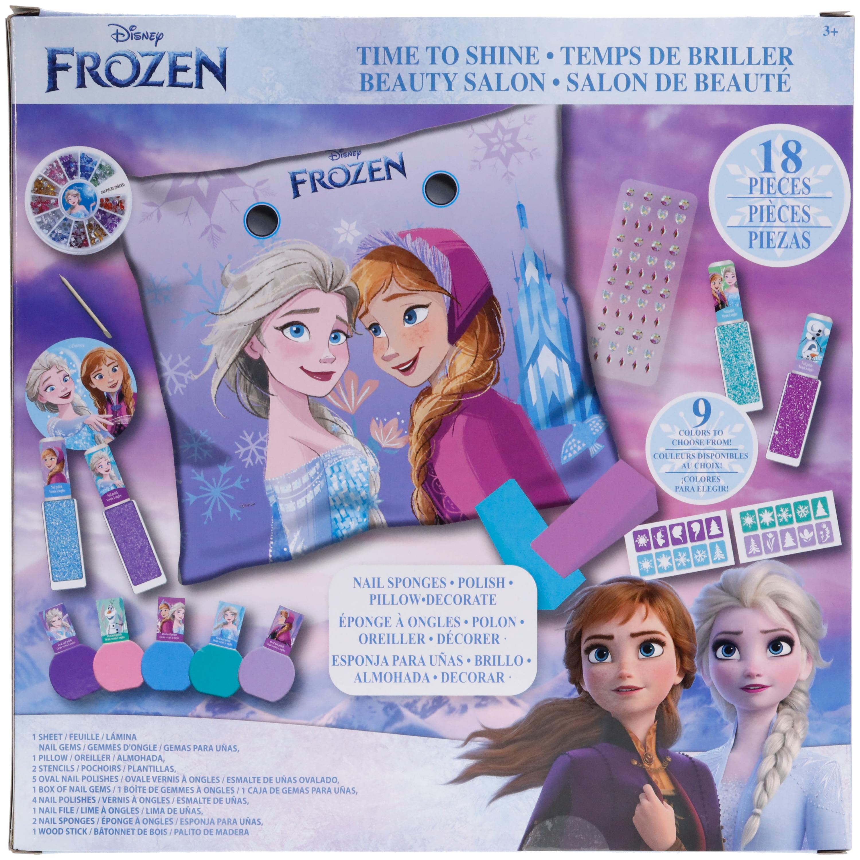 Disney Frozen Nail Art