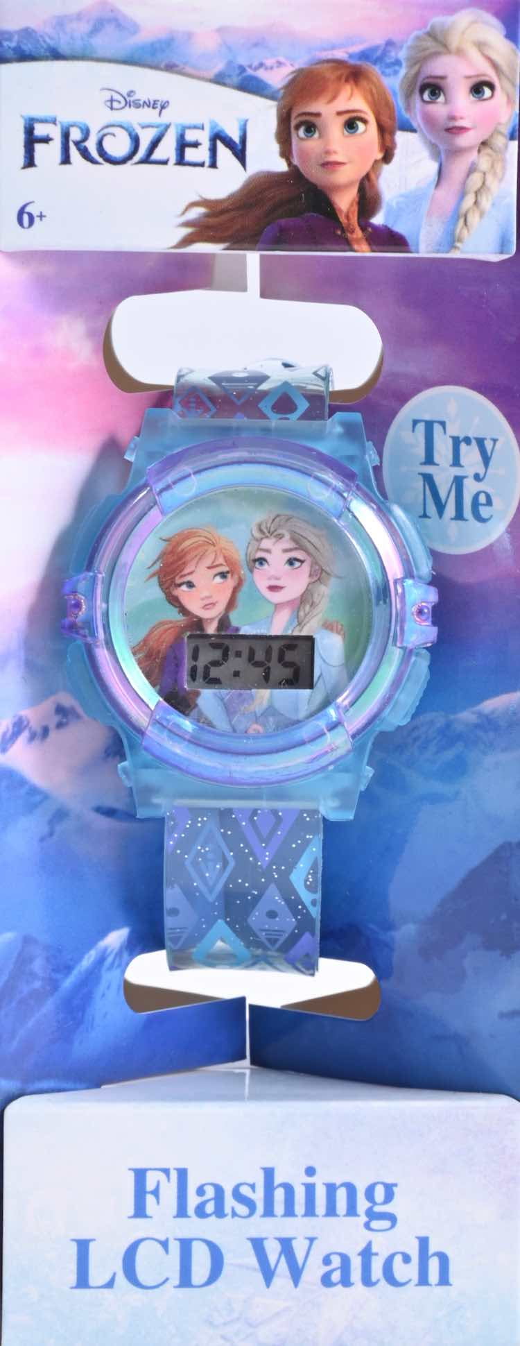 Disney Frozen Unisex Children's Flashing LCD Watch in One Size Color ...