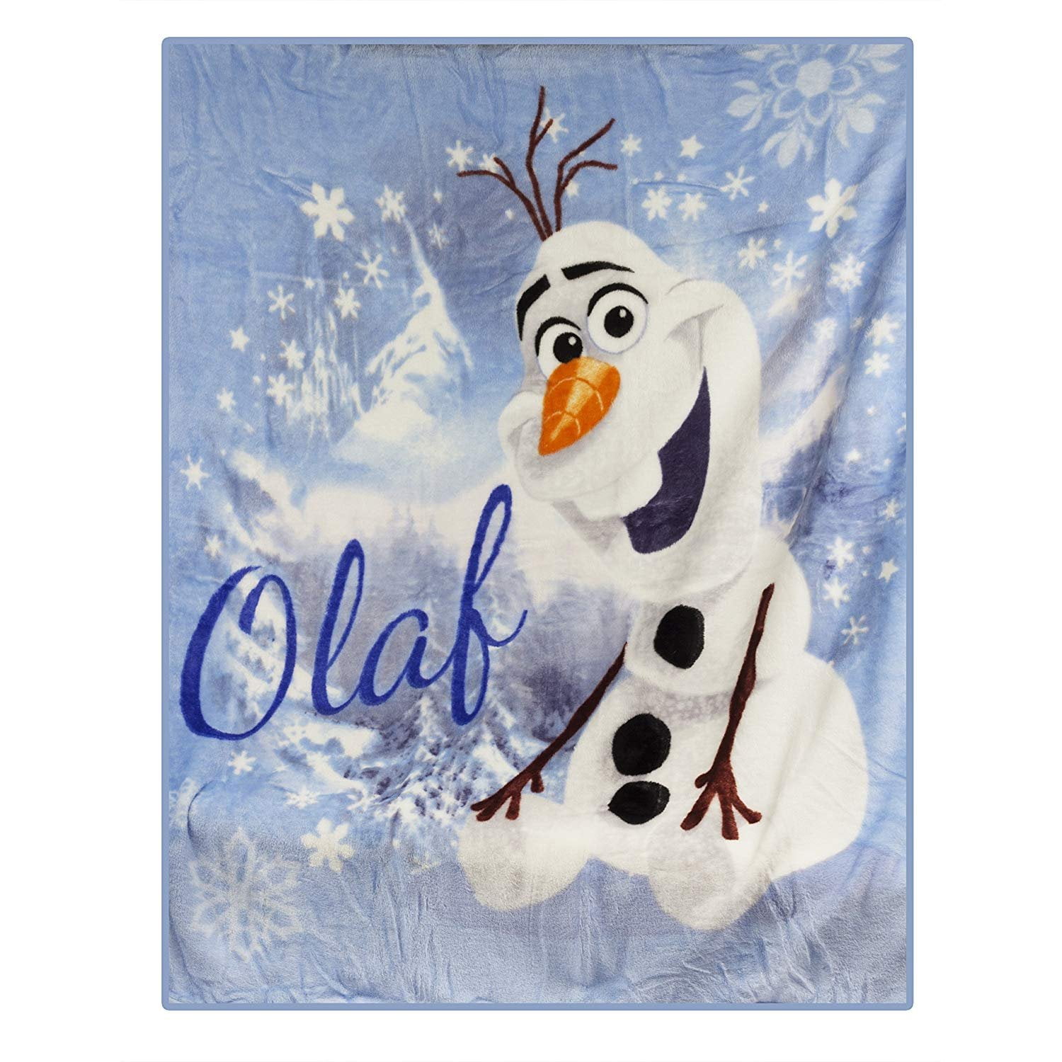Disney Frozen Winter Olaf 40" x 50" Silk Touch Throw, 1 Each - Walmart.com