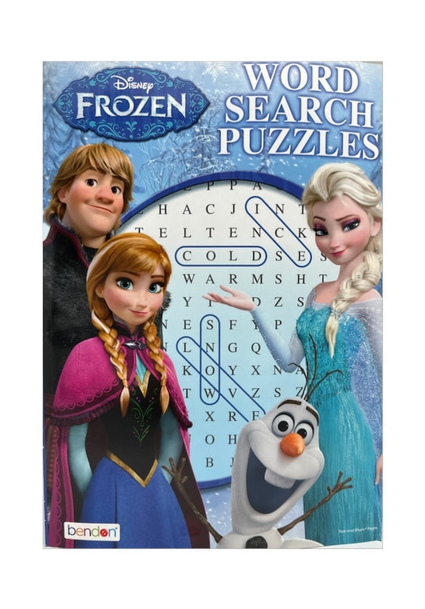 Disney Frozen Word Search Puzzles and activity book - Walmart.com