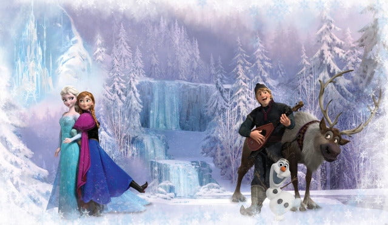 Disney Frozen XL Spray and Stick Wallpaper Mural - Walmart.com