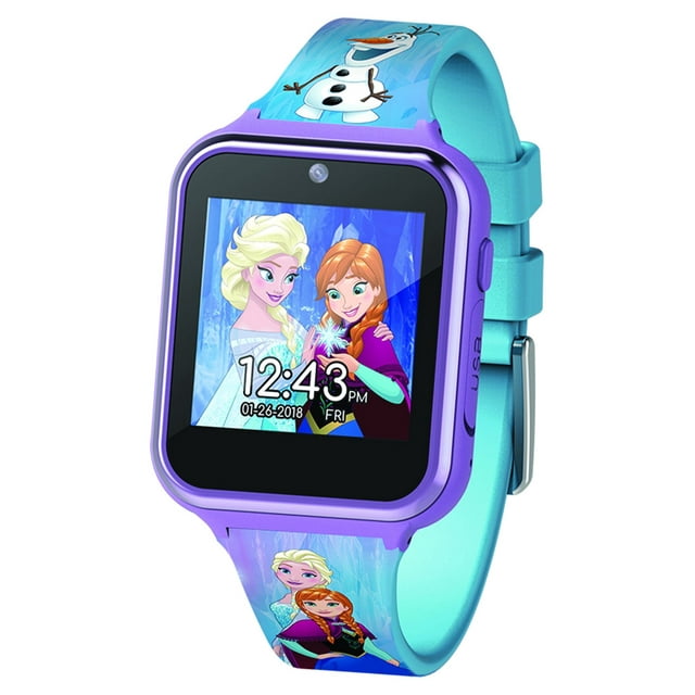 Disney Frozen iTime Unisex Childrens Interactive Smartwatch 40mm in ...