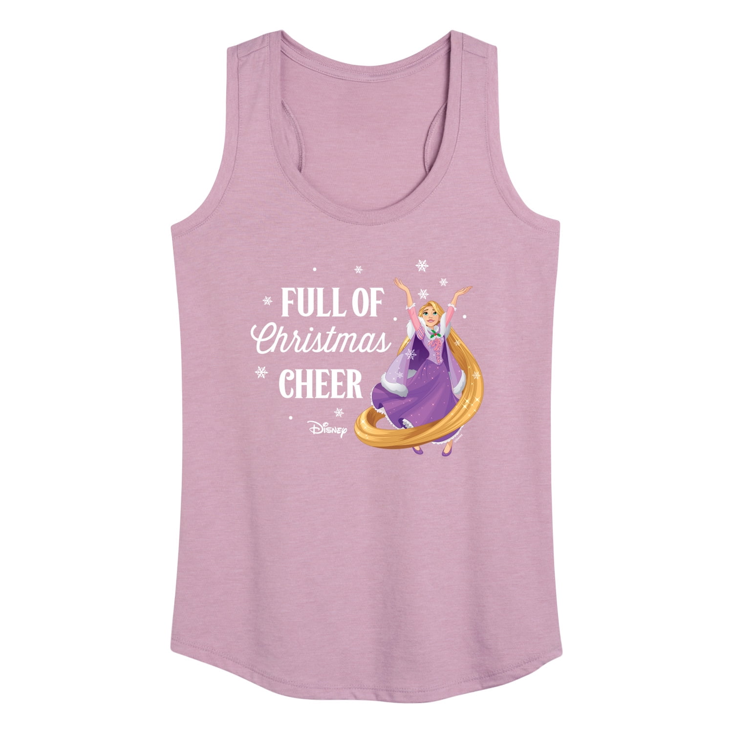 Disney - Full Of Christmas Cheer Rapunzel - Women's Racerback Tank Top ...