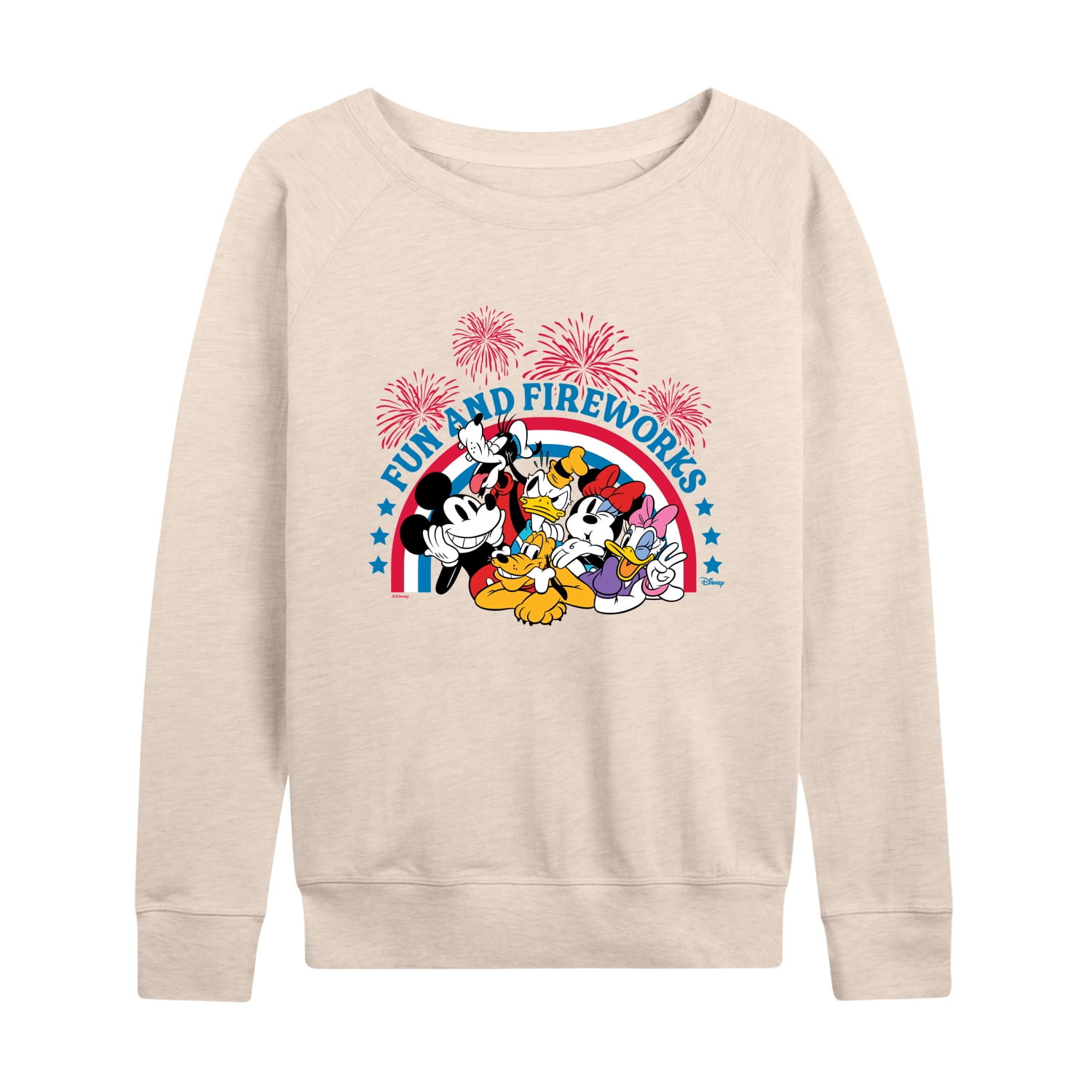 Disney - Fun And Fireworks - Women's Lightweight French Terry Long ...