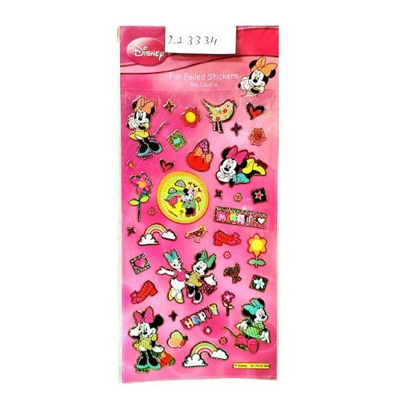 Disney Fun Foil Characters Sticker Sheet - Walmart.com
