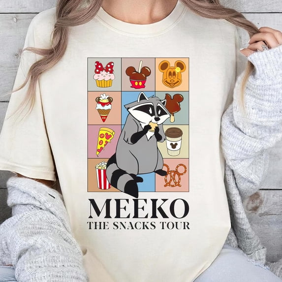 Disney Funny Meeko Raccoon Shirt Pocahontas Did You Say Snack T-shirt ...