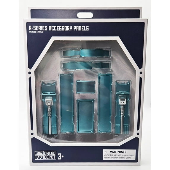 Disney Galaxy Edge R-SERIES TEAL BLUE Accessory Panels Custom RC Droid ...