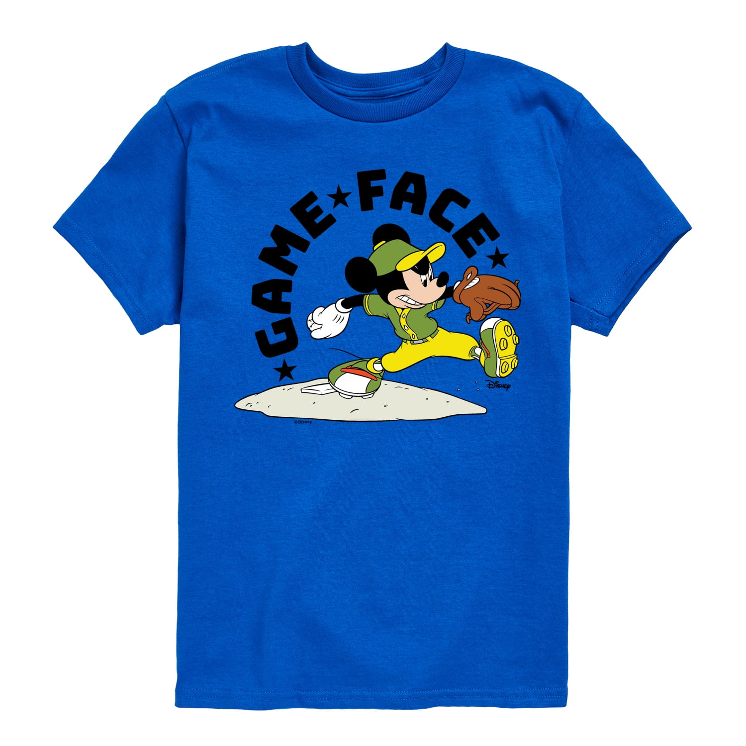 Disney - Game Face Baseball - Toddler & Youth Short Sleeve Graphic T ...
