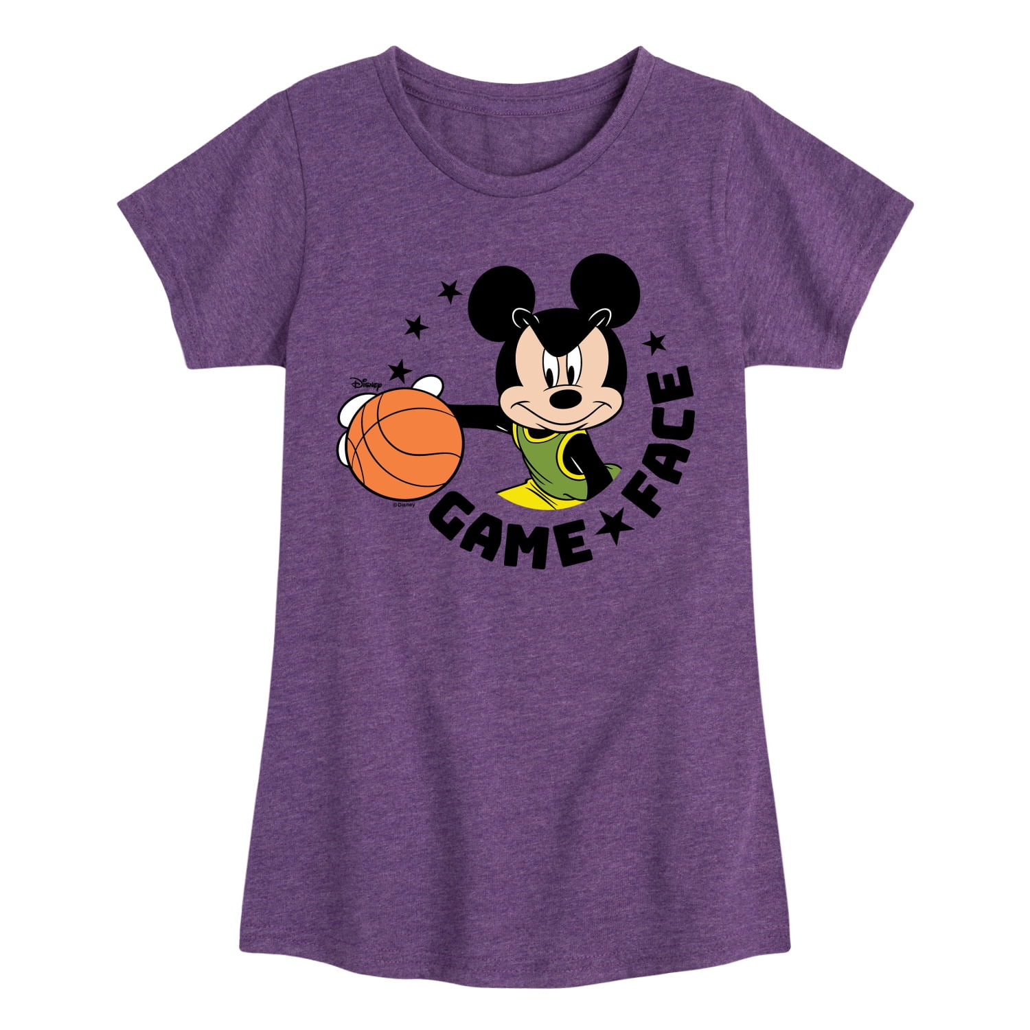 Disney - Game Face Basketball - Toddler & Youth Girls Short Sleeve ...