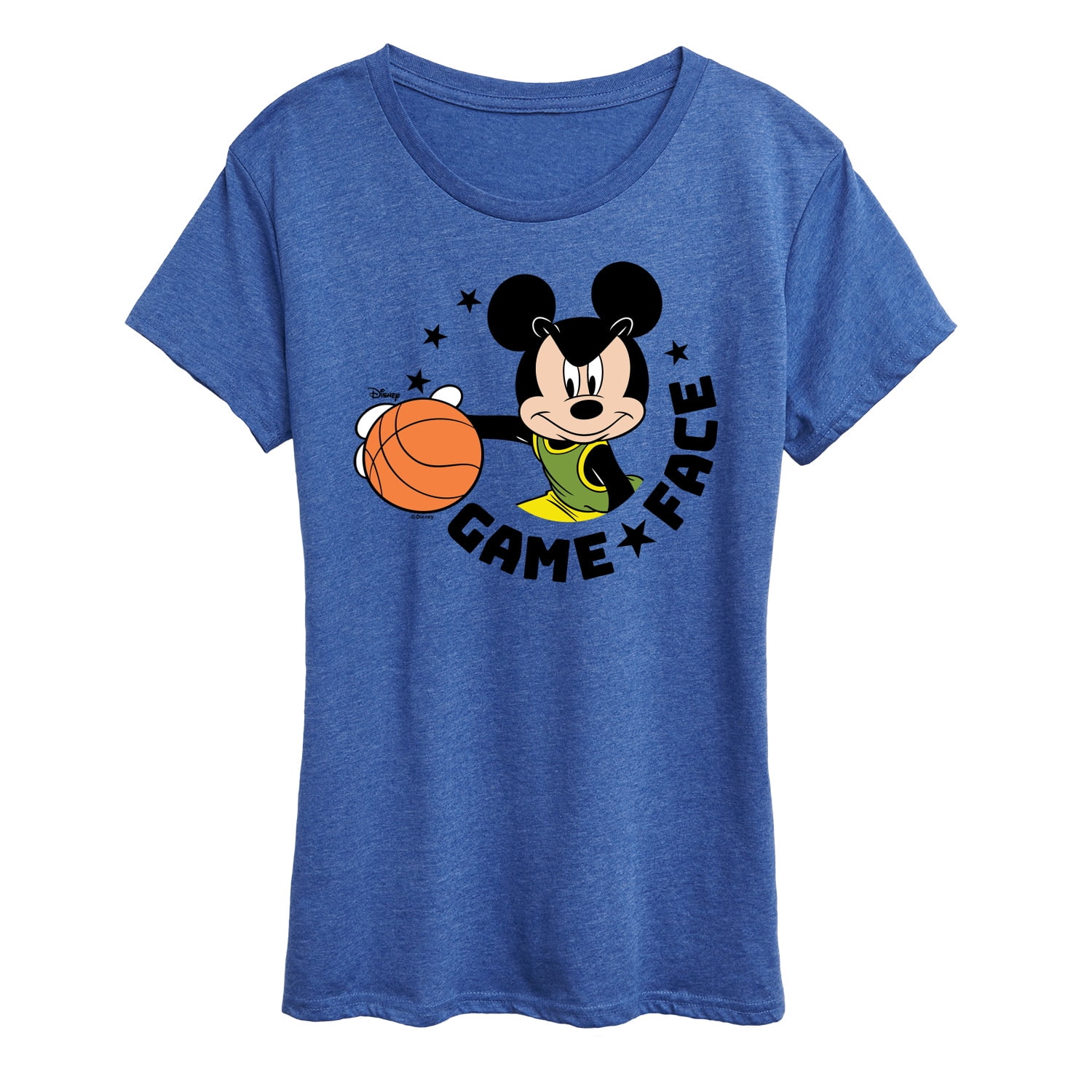 Disney - Game Face Basketball - Women's Short Sleeve Graphic T-Shirt ...