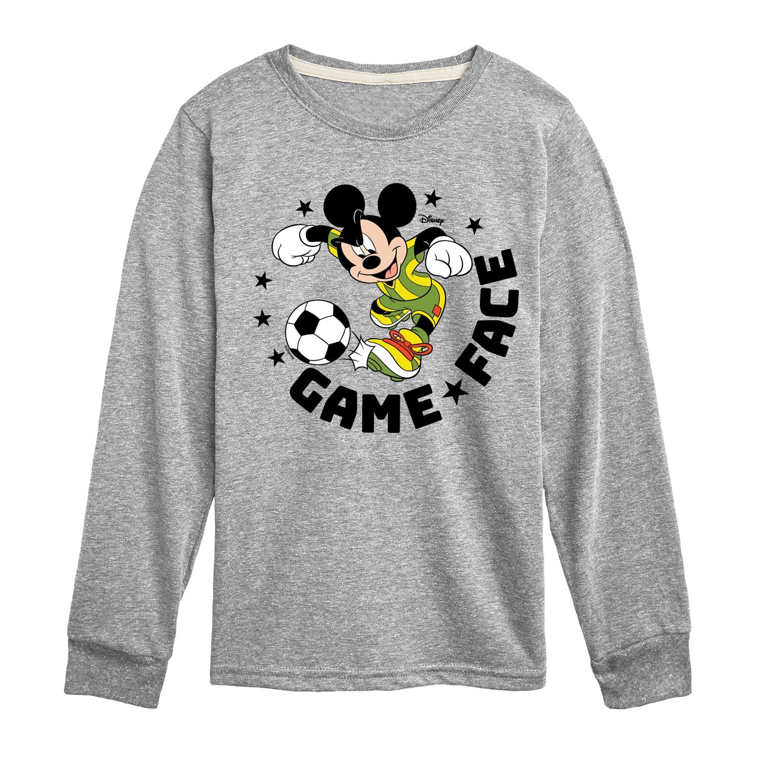 Disney - Game Face Soccer - Toddler & Youth Long Sleeve Graphic T-Shirt ...