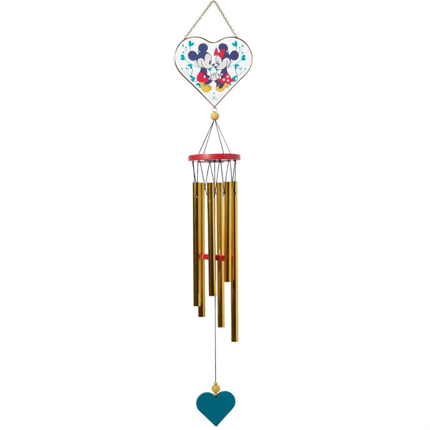 Disney Garden Mickey and Minnie Mouse Wind Chime - Walmart.com
