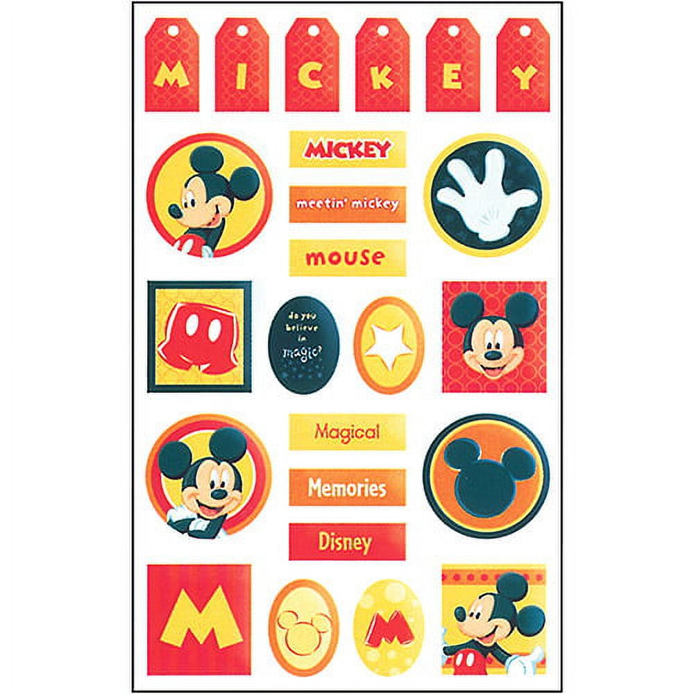 Disney Gems Stickers Packaged-Mickey Icons - Walmart.com
