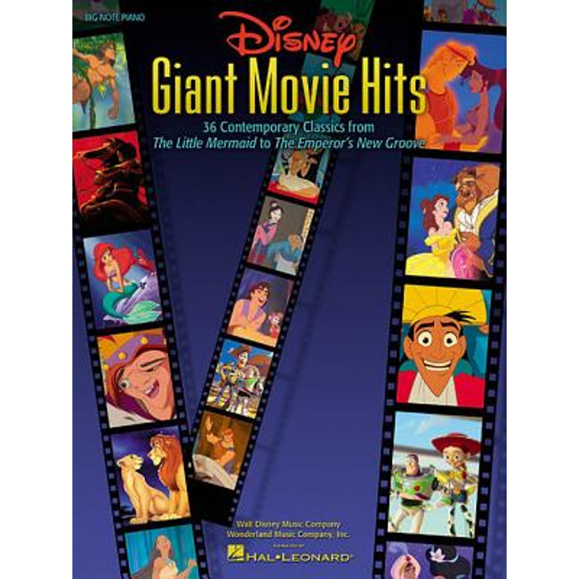Pre-Owned Disney Giant Movie Hits: 36 Contemporary Classics from the ...